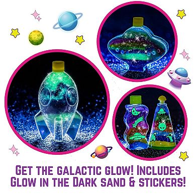 Galaxy Glow Sand Art Kit - Colored Sand & Art Bottles