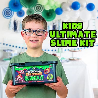 Dinosaur Slime Kit, Glow in the Dark to Create Fun Slimes, Ideal ...