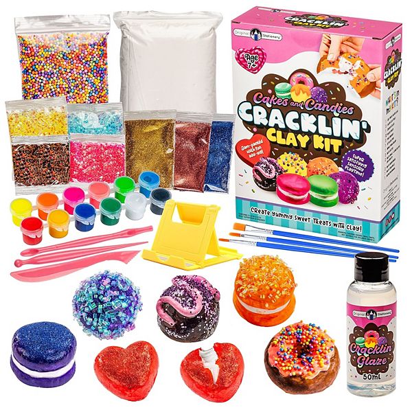 Cakes And Candies Clay Kit, Modeling Air Dry Clay For Sensory Fun