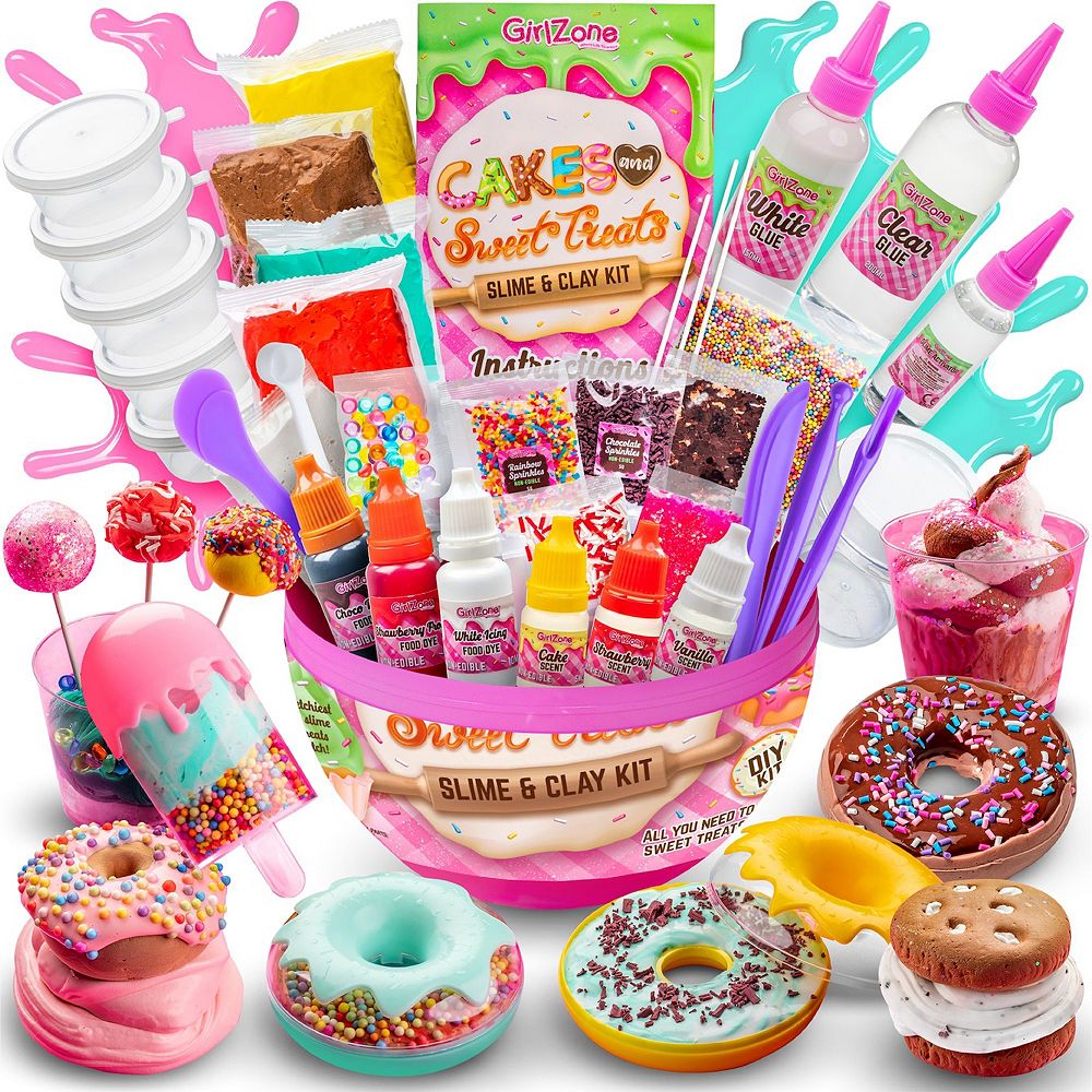 Cakes & Sweet Treats Slime Kit, Scented Slime For Kids And Slime Butter