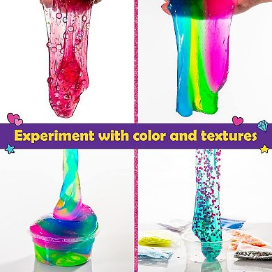 Unicorn Sparkle Slime Kit, 50-piece Unicorn Slime Kit With 18pcs Pre ...