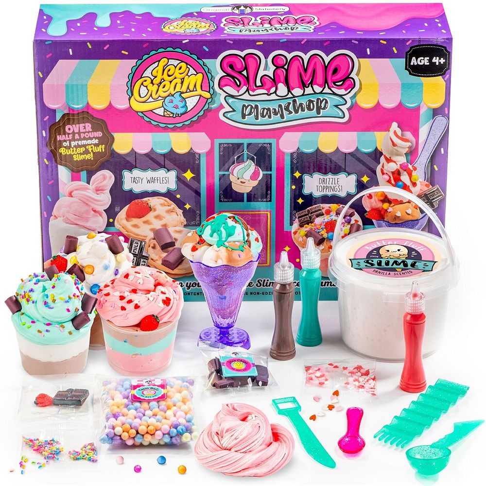 Ice Cream Slime Playshop, Ice Cream Slime Kit To Make Fun Slime Ice ...