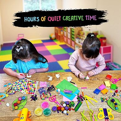 Jumbo Playdate Craft Kit, Over 1000 Fun Arts & Crafts Supplies