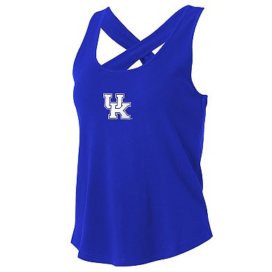Women's WEAR by Erin Andrews NCAA Kentuky Wildcats Cross Back Tank Top