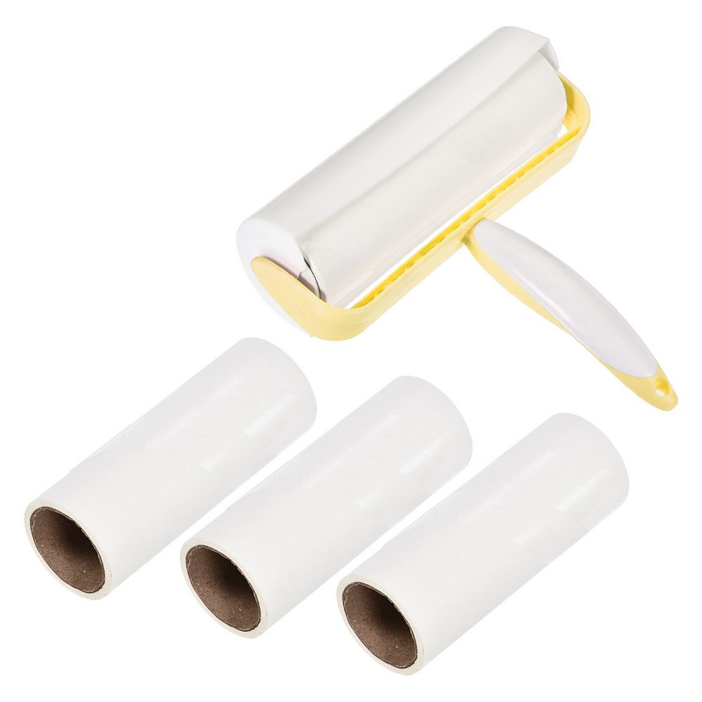 16cm Sticky Hair Roller Hair Removal Tool With 3 Refills 180 Sheets