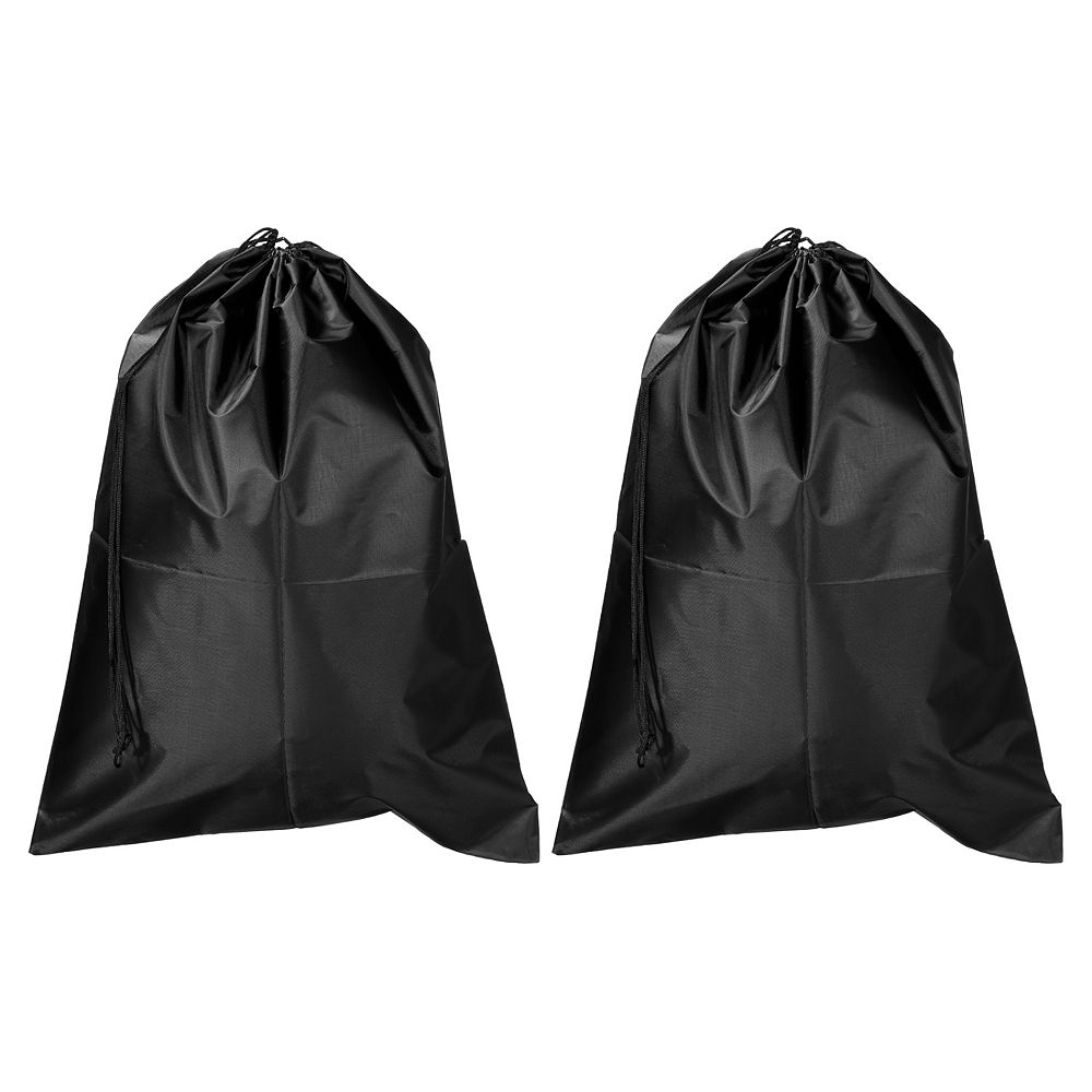 Clothes Storage Drawstring Bag, 2 Pack 23.6" Height Clothing Blankets ...