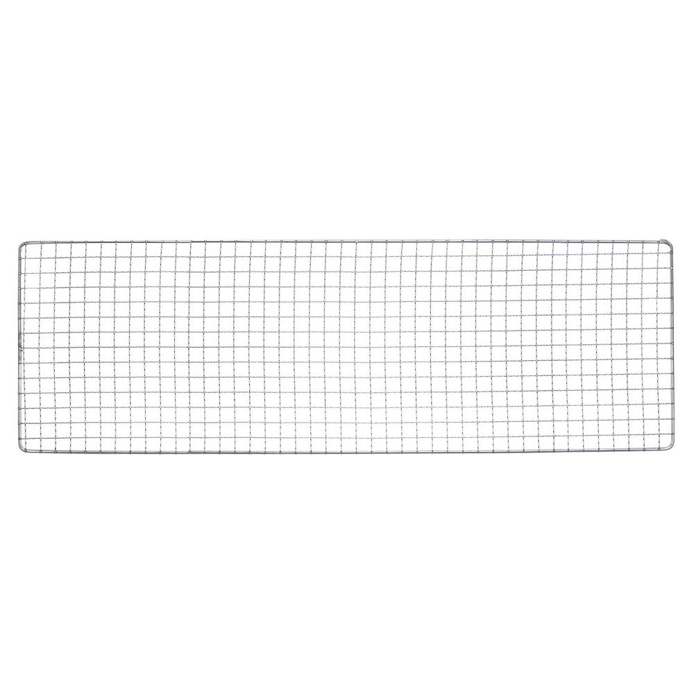 Square Bbq Grill Net 19x62cm Stainless Steel Barbecue Mesh Mat