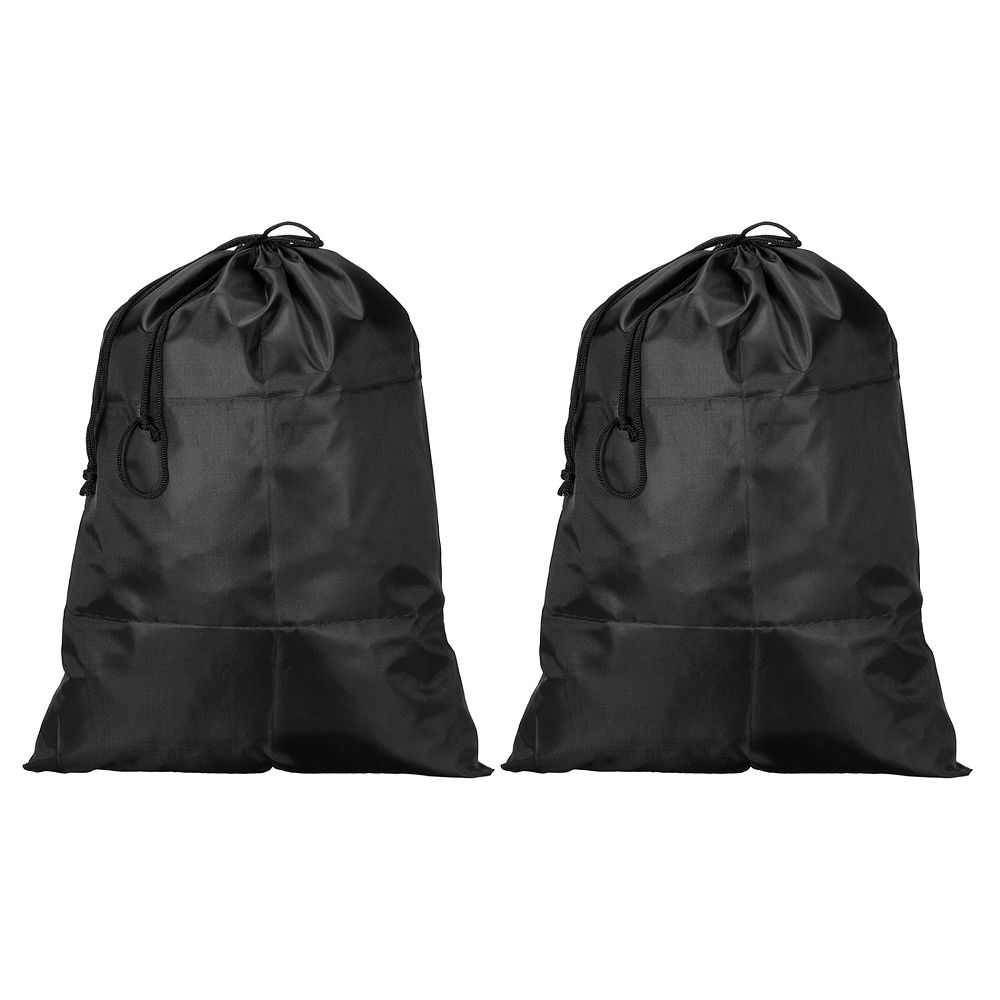 Clothes Storage Drawstring Bag, 2 Pack 17.3" Height Clothing Blankets ...