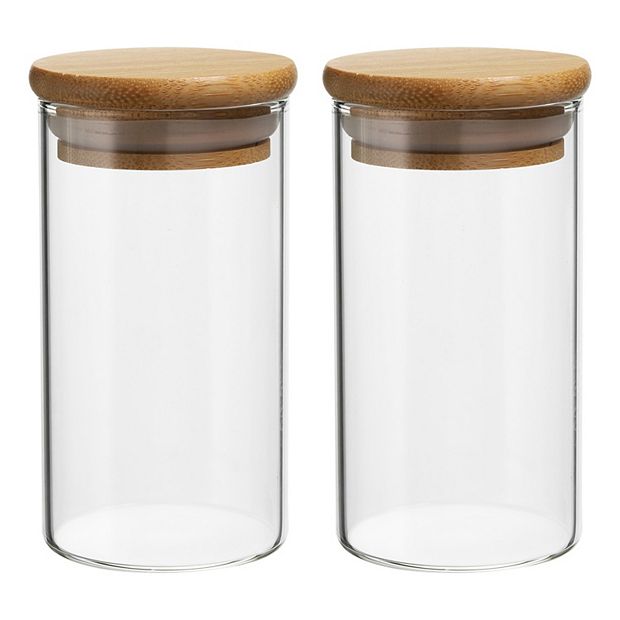 Glass Kitchen Containers For Salt