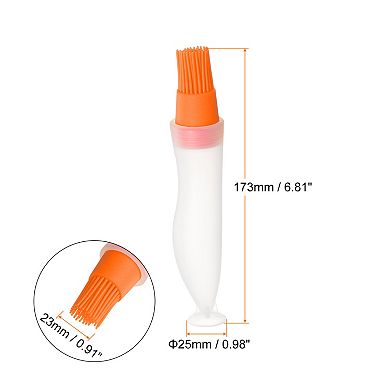 Silicone Oil Bottle Brushes, Refillable Kitchen Basting Oil Tool For ...