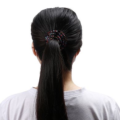 Grace Dome Round Hair Clips Hairdo Clips 3.03"x2.68"x0.98" Assorted ...