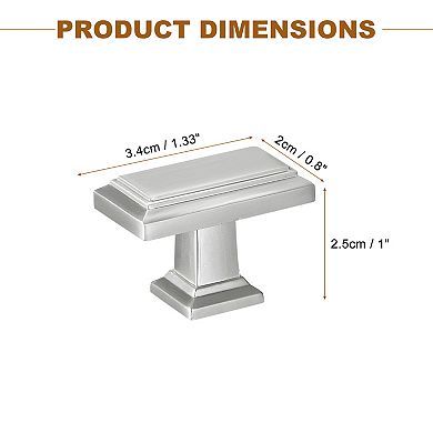 20 Pack Cabinet Knobs 1.37" Kitchen Dresser Knobs