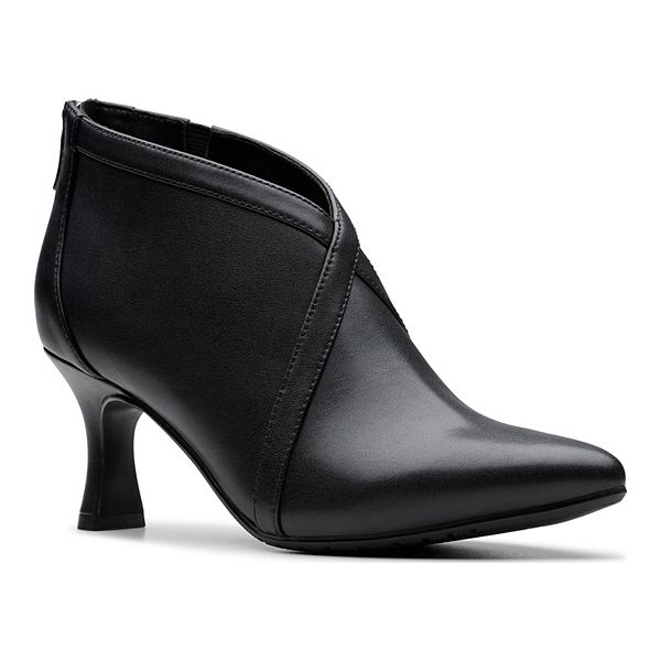 Clarks® Kataleyna Sol Women's Leather Dress Ankle Boots