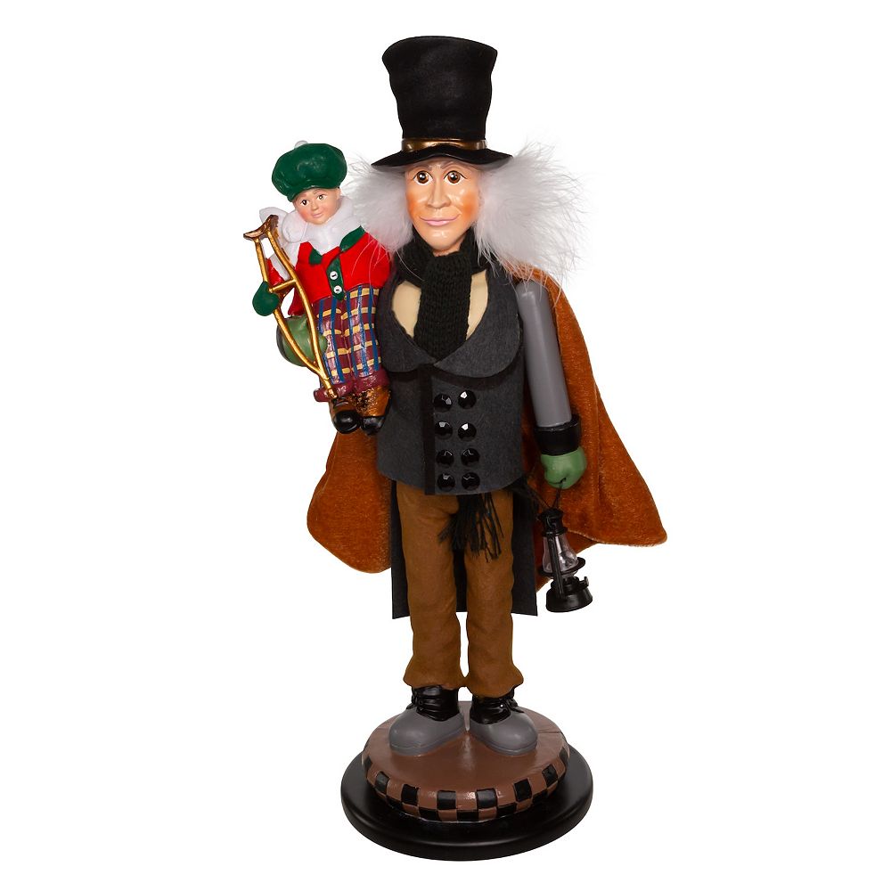 Hollywood Nutcracker Kurt Adler Bob Cratchit & Tiny Tim Nutcracker ...