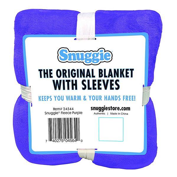 Snuggie Buffalo Plaid Wearable Blanket