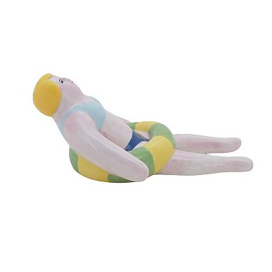 Celebrate Together™ Summer Lounging Ceramic Swimmer Table Decor