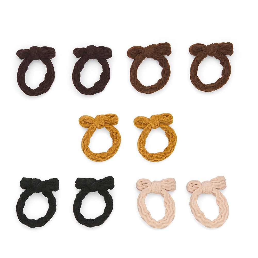 Emberly 10-Pack Bow Hair Ties Set