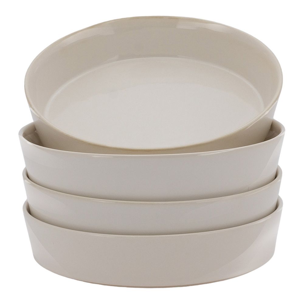 Mingle & Co. Antonia Stack Deep Plate Set of 4