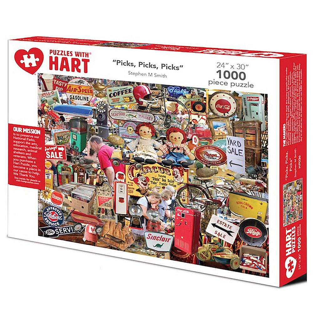 Hart Puzzles Picks, Picks, Picks 1000 Piece Puzzle