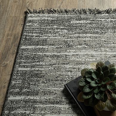 StyleHaven Garabaldi Weathered Textures Indoor/Outdoor Area Rug