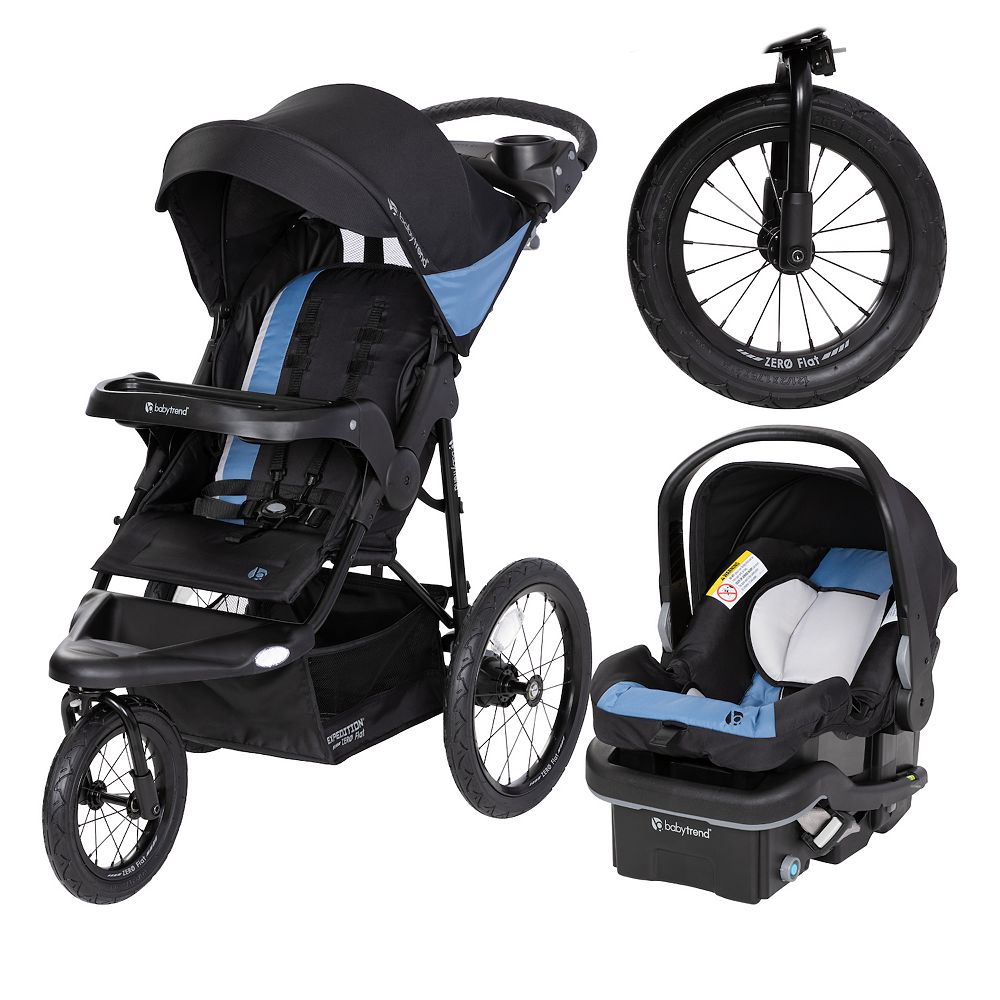 Baby Trend Expedition® Zero EZ-Lift&trade Flat Jogger Stroller & Infant ...
