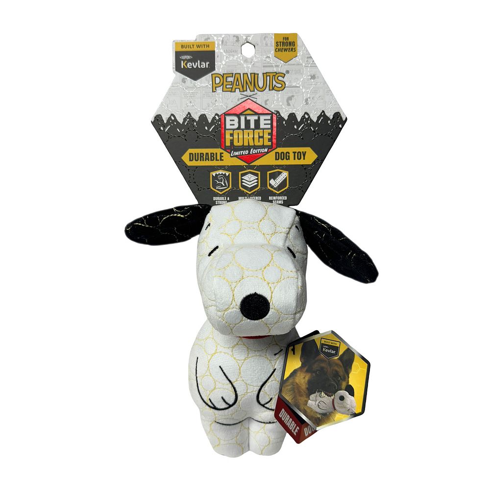 Bite Force Durable Plush Peanuts Snoopy Dog Toy
