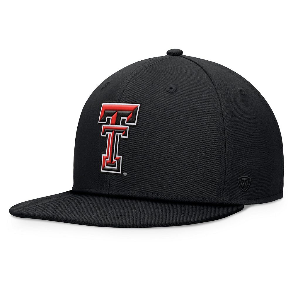 Men's Top of the World Black Texas Tech Red Raiders Fundamental ...