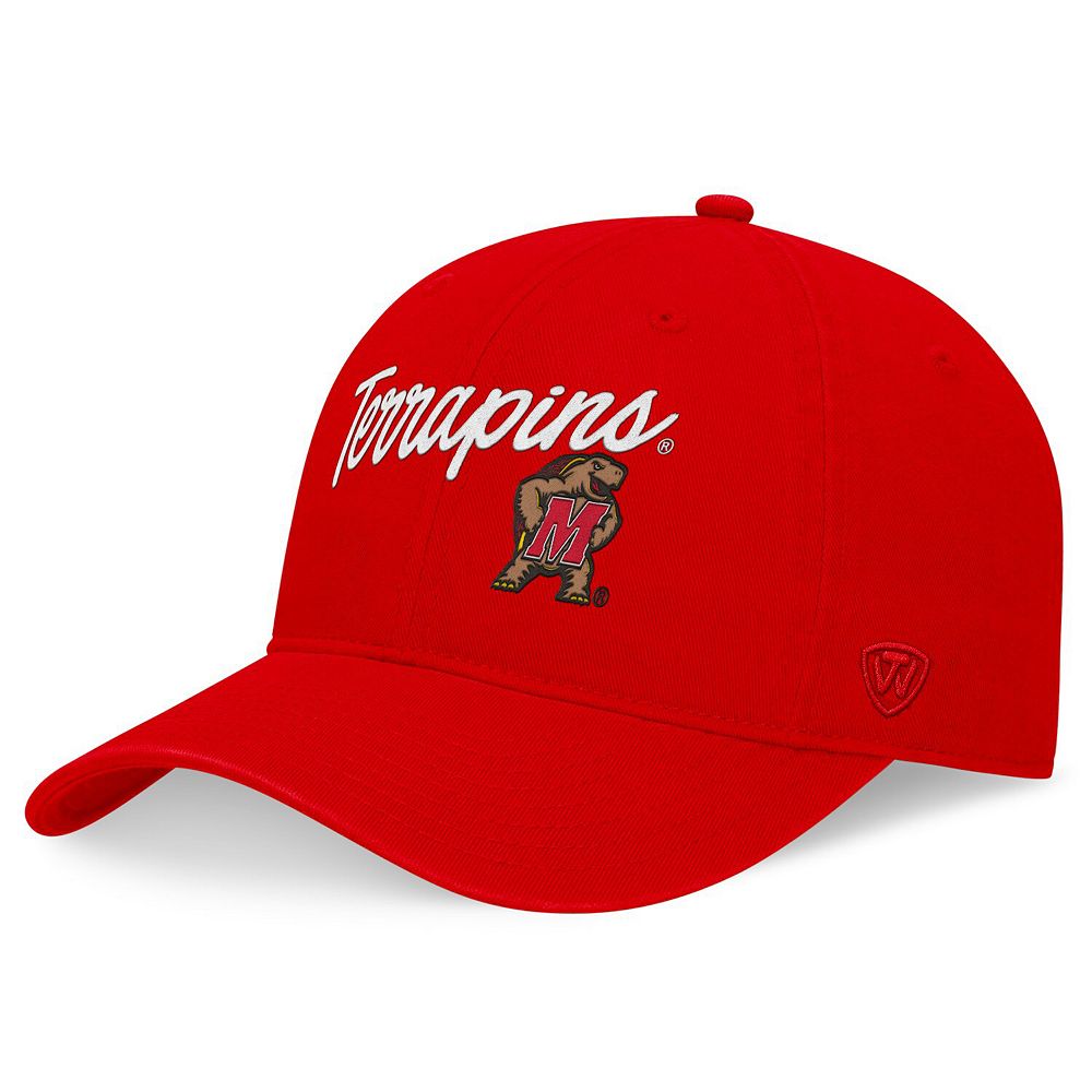 Men's Top of the World Red Maryland Terrapins Heritage CeeCee ...