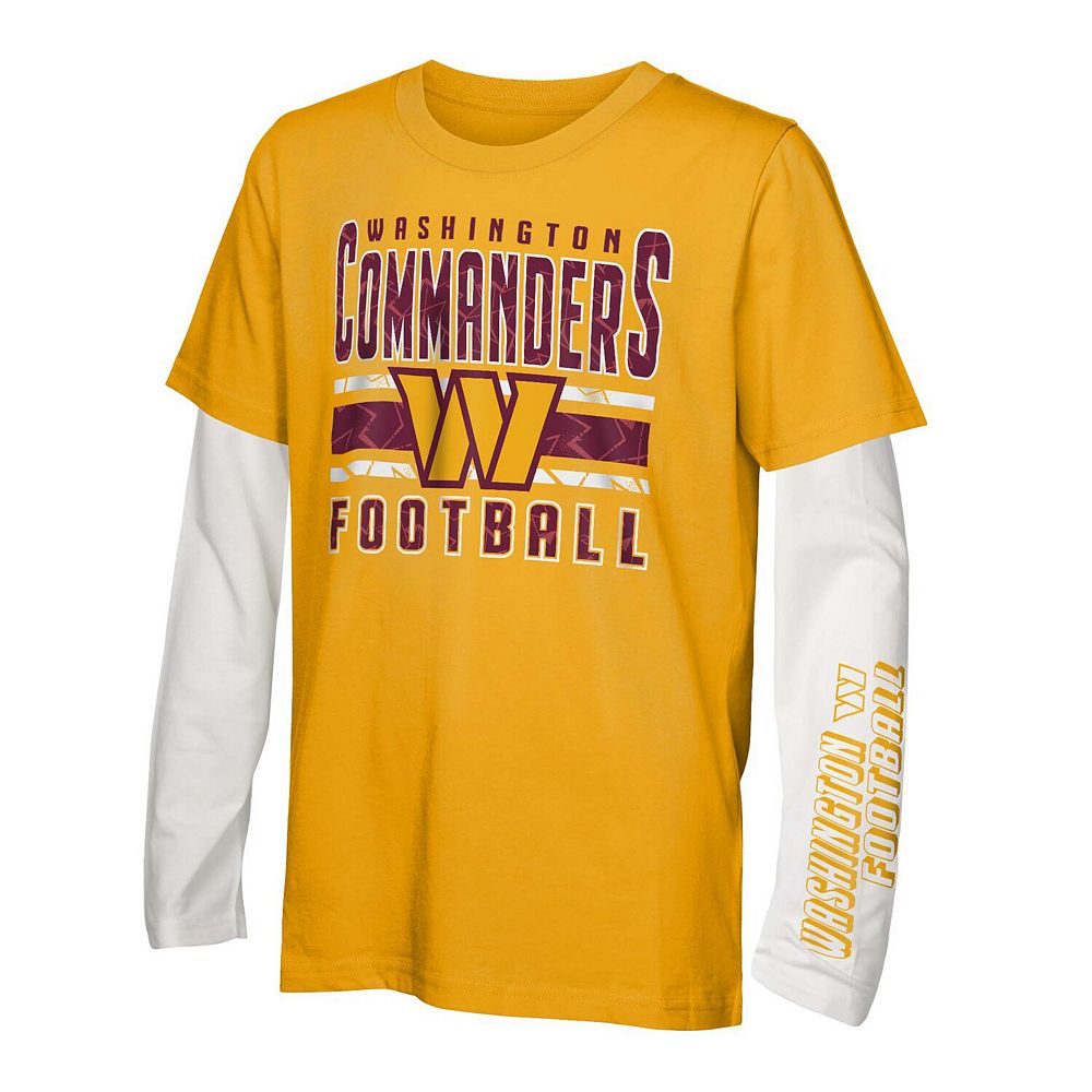 Youth Washington Commanders In the Mix T-Shirt Combo Set