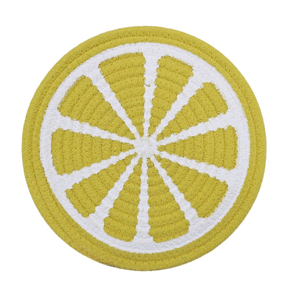 Celebrate Together™ Summer Lemon Braided Trivet 2pk