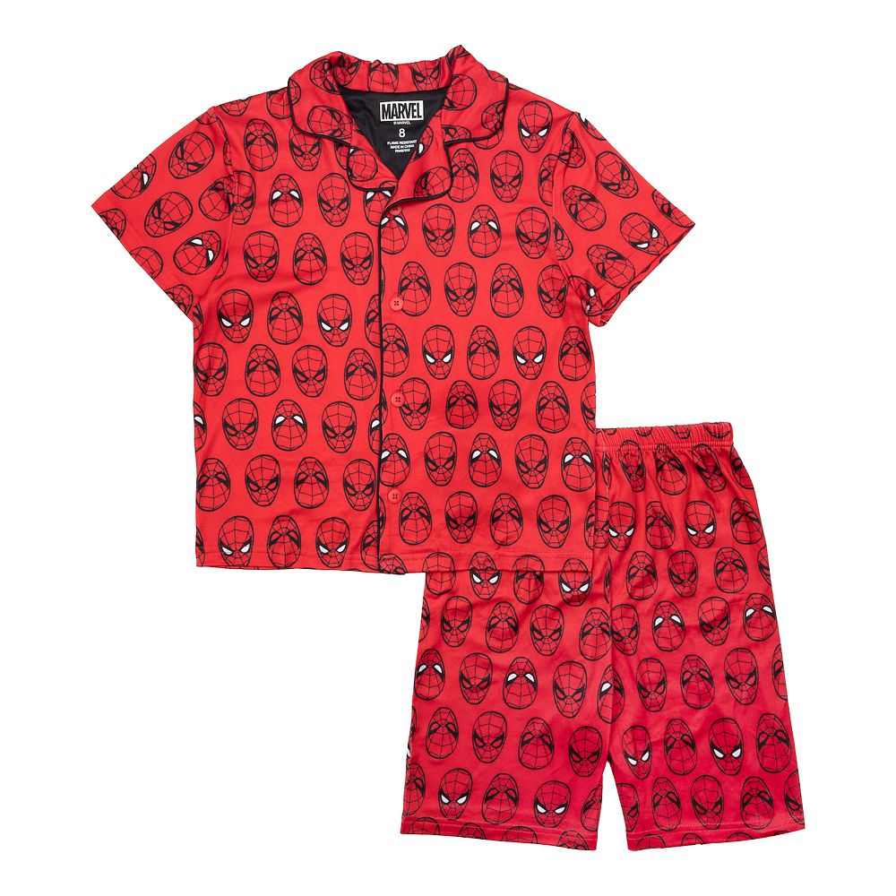 Boys 4-10 Marvel Spider-Man Spider Split 2-pc. Pajama Top & Pajama ...