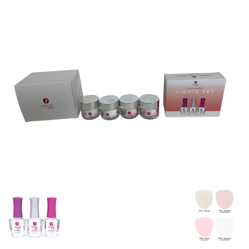 Revel Nail Fabulous in French Dip Powder Starter Kit