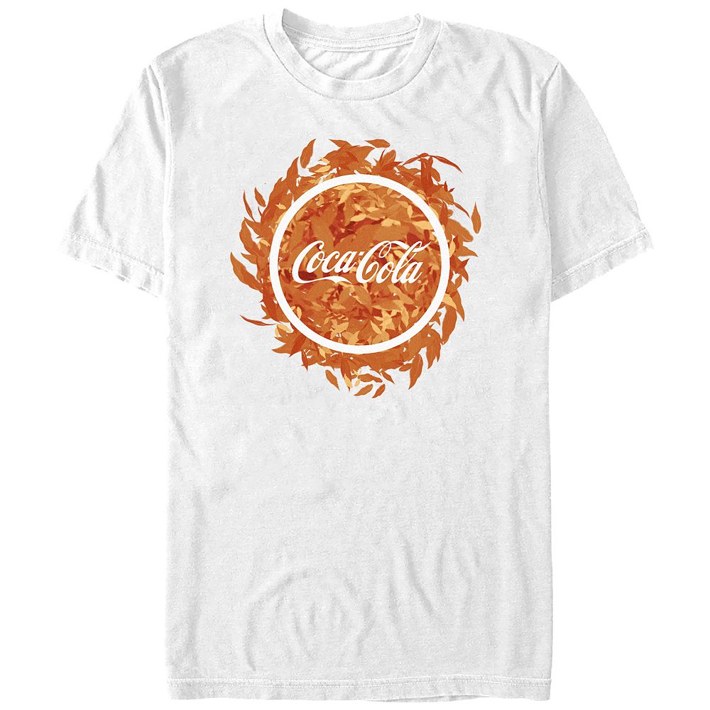 Men's Coca-Cola Autumn Leaves Graphic Tee