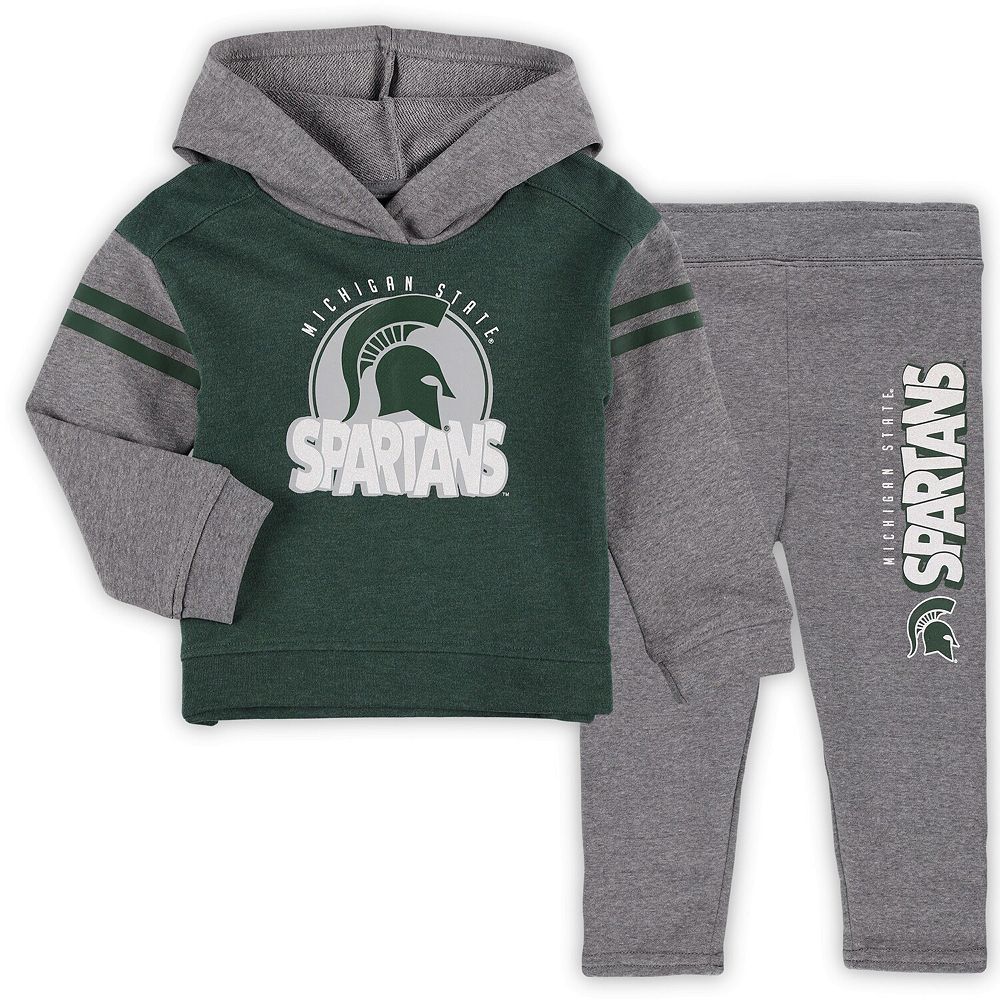 Girls Toddler Michigan State Spartans Clubhouse Pullover Hoodie and ...