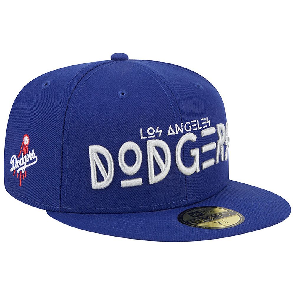 Men's New Era Royal Los Angeles Dodgers Geo 59FIFTY Fitted Hat