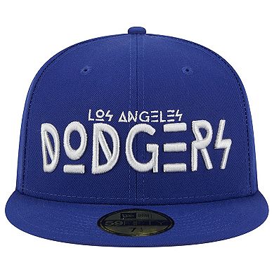 Men's New Era Royal Los Angeles Dodgers Geo 59FIFTY Fitted Hat