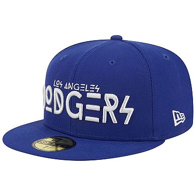 Men's New Era Royal Los Angeles Dodgers Geo 59FIFTY Fitted Hat
