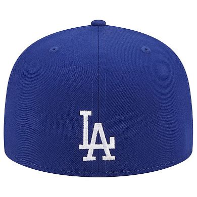 Men's New Era Royal Los Angeles Dodgers Geo 59FIFTY Fitted Hat