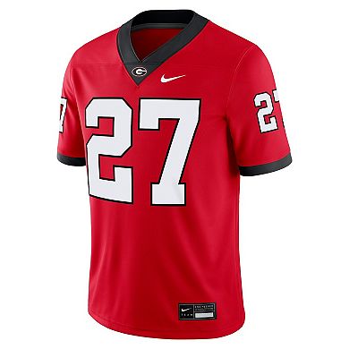 Men's Nike Nick Chubb Red Georgia Bulldogs Alumni Game Jersey