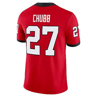 Men's Nike Nick Chubb Red Georgia Bulldogs Alumni Game Jersey
