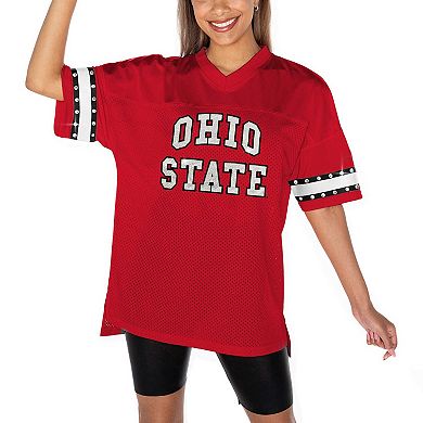 Women's Gameday Couture Scarlet Ohio State Buckeyes Until Kickoff ...