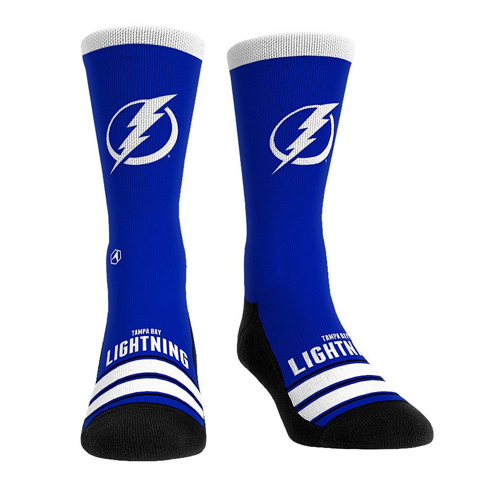 Unisex Rock Em Socks Tampa Bay Lightning Gametime Stripe Crew Socks