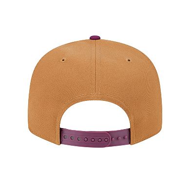Men's New Era Brown/Purple Atlanta Braves Color Pack Two-Tone 9FIFTY ...
