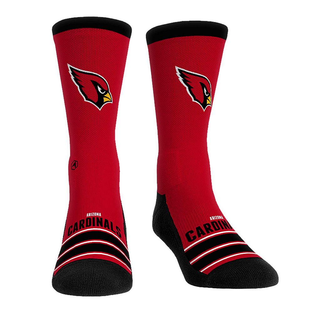 Unisex Rock Em Socks Arizona Cardinals Gametime Stripe Crew Socks