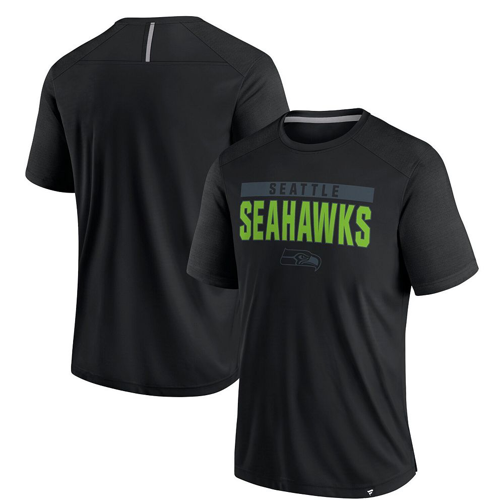 Men's Fanatics Black Seattle Seahawks Defender Blackout T-Shirt