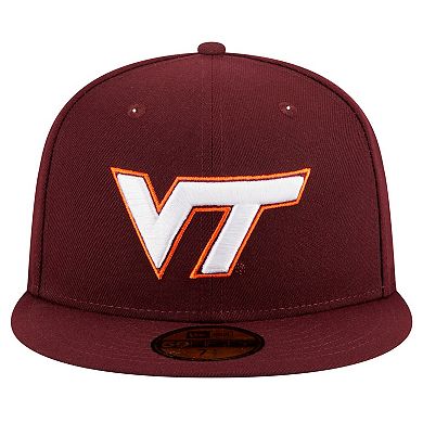 Men's New Era Maroon Virginia Tech Hokies 59FIFTY Fitted Hat