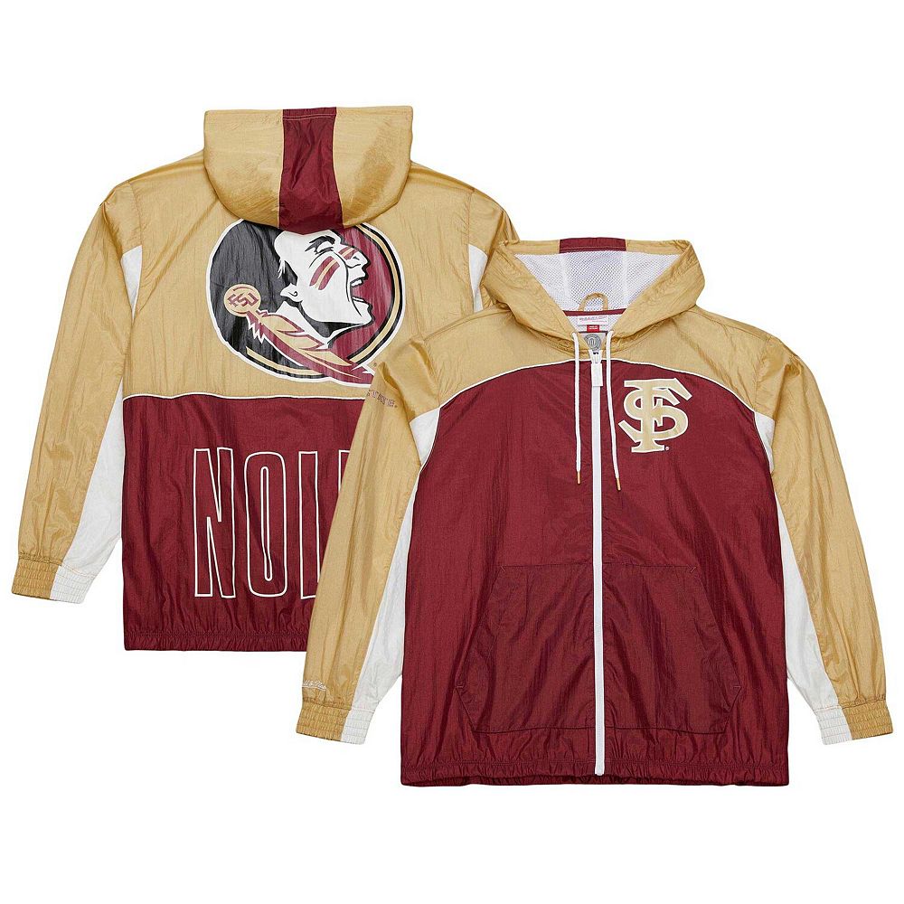 Men's Mitchell & Ness White Florida State Seminoles Big Shot Premium ...
