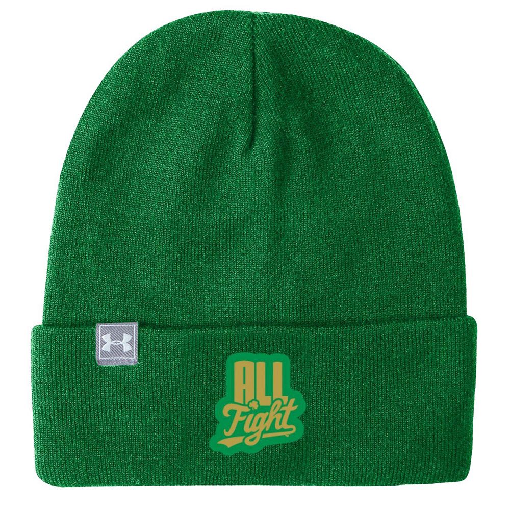 Men's Under Armour Kelly Green Notre Dame Fighting Irish Halftime ...