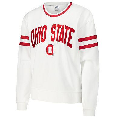 Women's Concepts Sport White Ohio State Buckeyes Borough French Terry ...