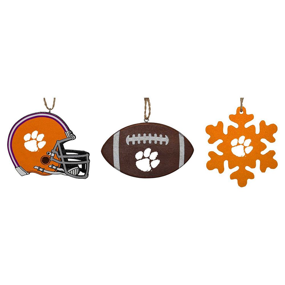 "The Memory Company Clemson Tigers Three-Pack Helmet, Football ...